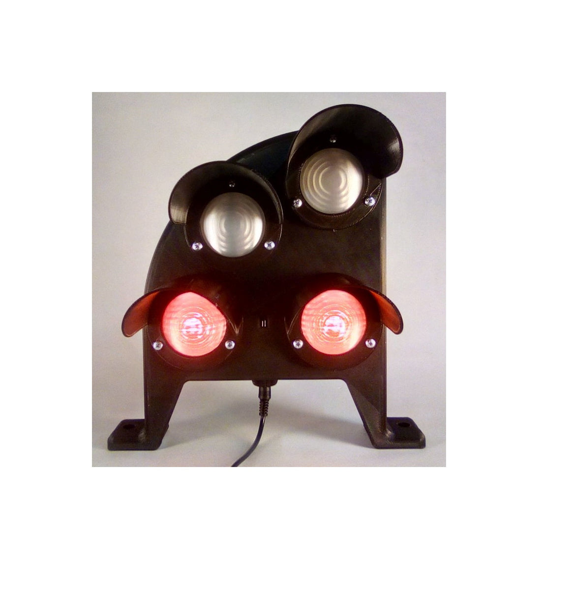 N&W Color Dwarf Signal Model, 1:2 scale, remote control, 3D printed, L ...